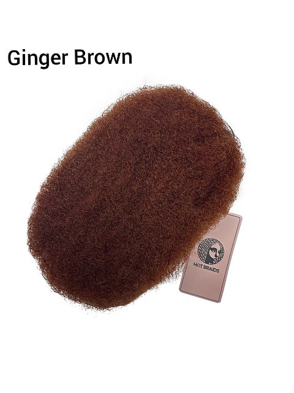 Color Ginger Brown-Tight Afro Kinky - Bulk Human Hair - Dreadlocs ...