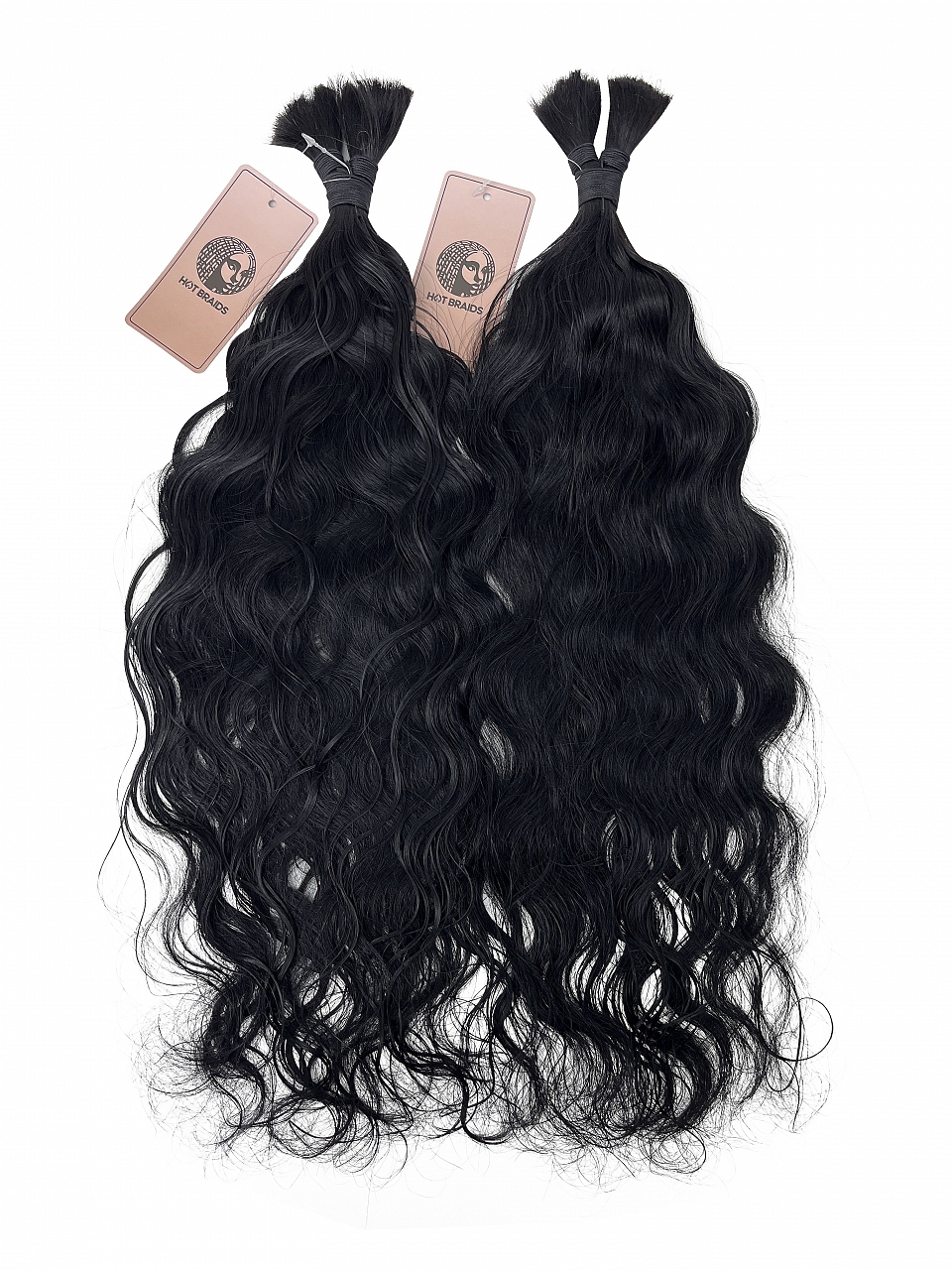 Spanish Wavy Human Braiding Hair for Loose Braids-HotBraids Hair