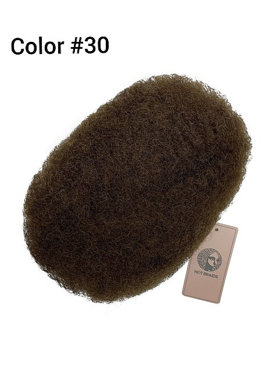 Color Ginger Brown-Tight Afro Kinky - Bulk Human Hair - Dreadlocs ...