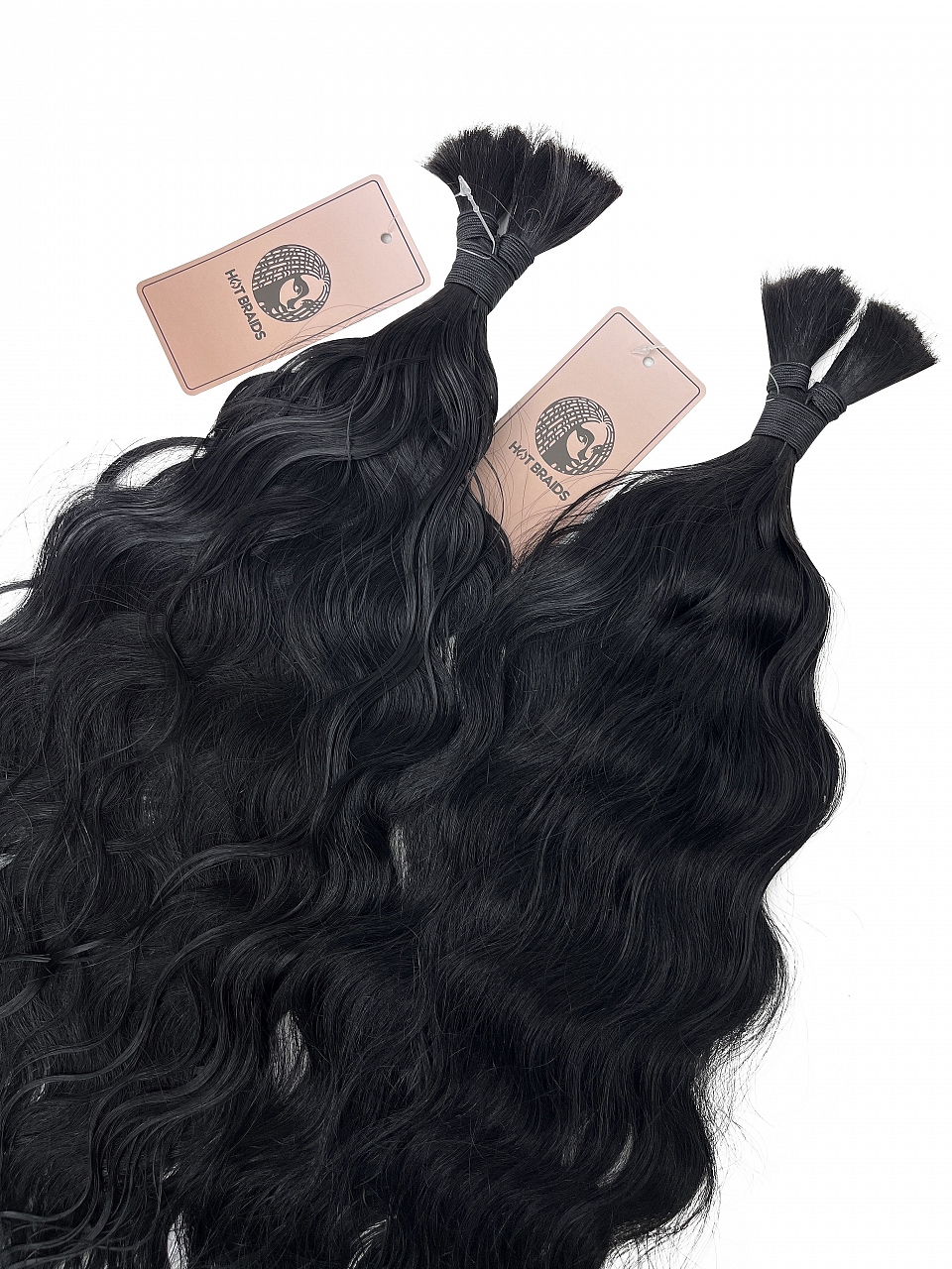 Spanish Wavy Human Braiding Hair for Loose Braids-HotBraids Hair