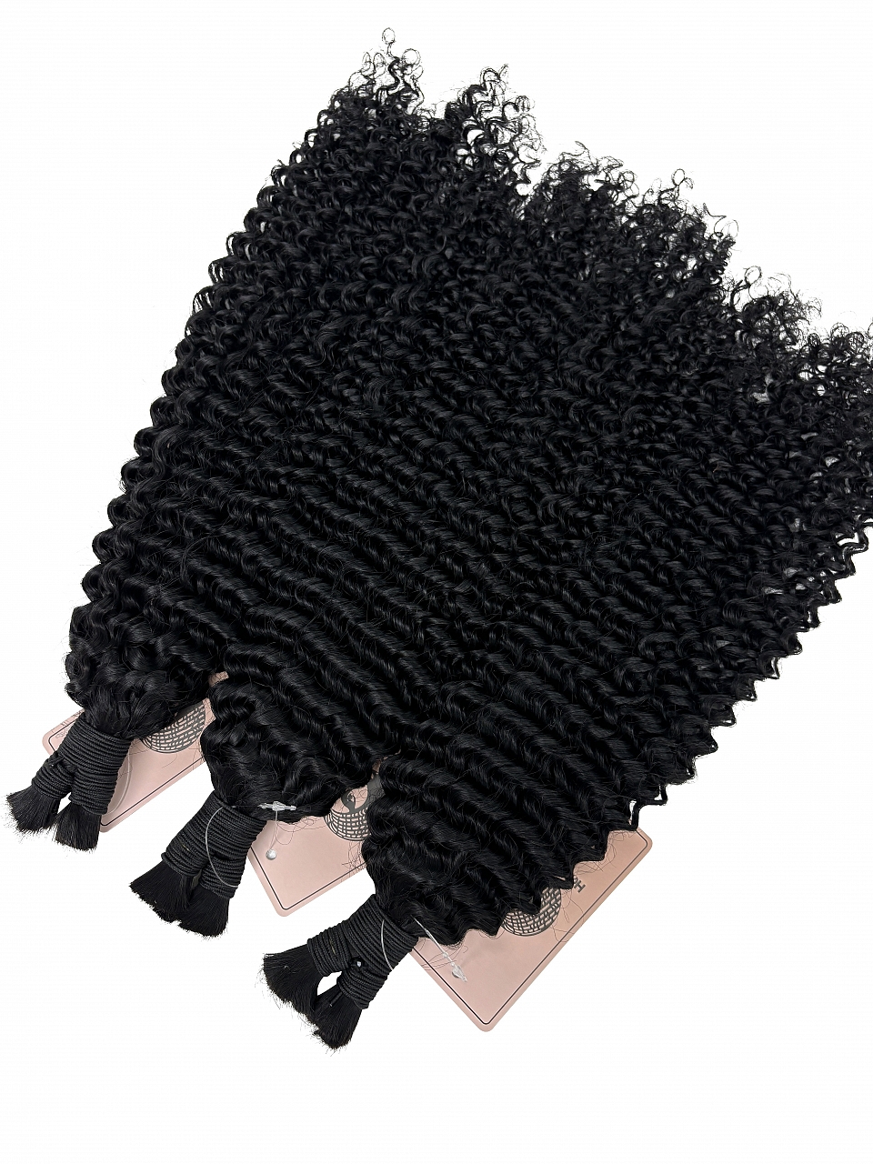 Black 3B/3C Kinky Curly Braiding Hair for Braiding-HotBraids Hair