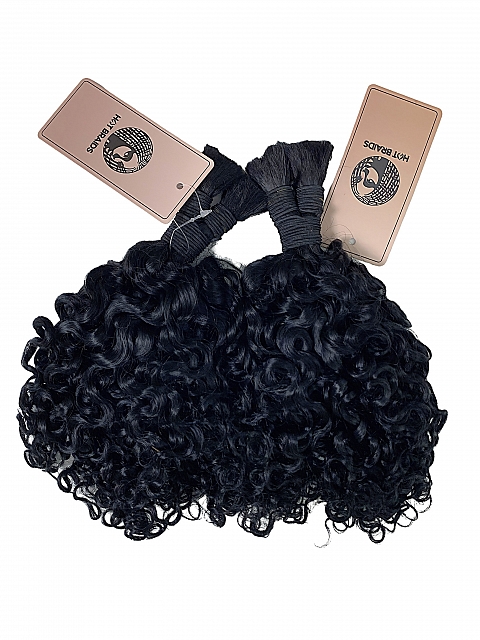 3a3b Texture-Exotic Natural Curly - Bulk Human Hair - Loose/Braids ...